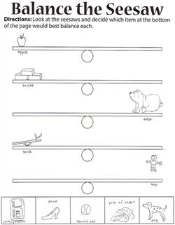 Homeschool Curriculum Purchase Balance and Motion - Student Activity ...