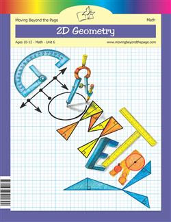 Homeschool Curriculum Purchase Math Unit - 2D Geometry (/Online)