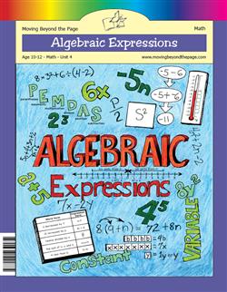 Homeschool Curriculum Purchase Math Unit - Algebraic Expressions (/Online)